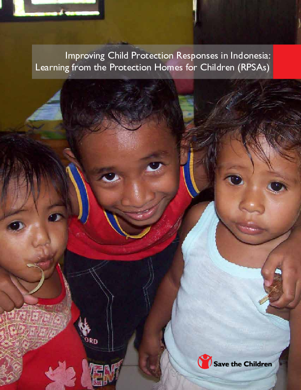 Improving Child Protection Responses in Indonesia: Learning from the ...